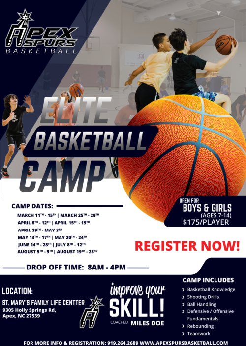Apex Spurs Basketball Spring Camp | Apex Spurs