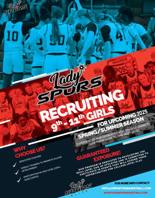 Lady Spurs Recruiting 2025 | Apex Spurs
